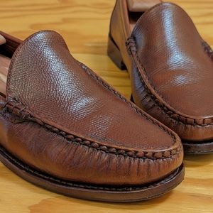 Allen Edmonds | Shoes | Allen Edmonds Brown Leather Wingtip Tassel ...